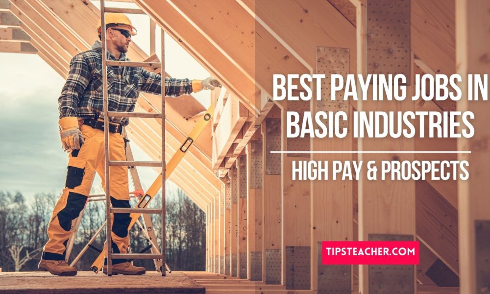 Best Paying Jobs In Basic Industries – High Pay & Prospects - TipsTeacher